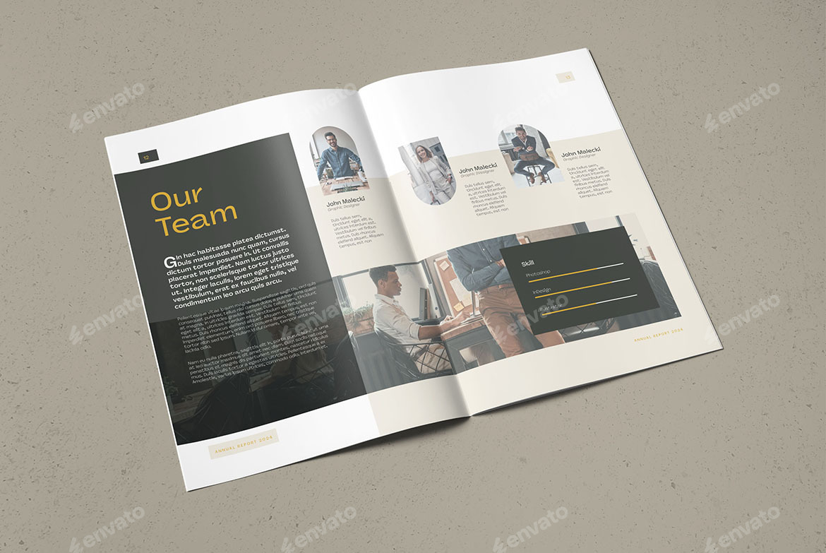 Annual Report 2025, Print Templates | GraphicRiver
