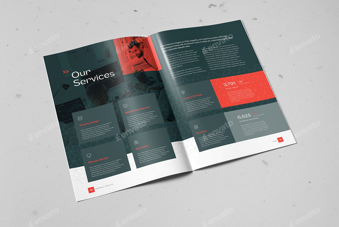 Company Profile 2025, Print Templates | GraphicRiver