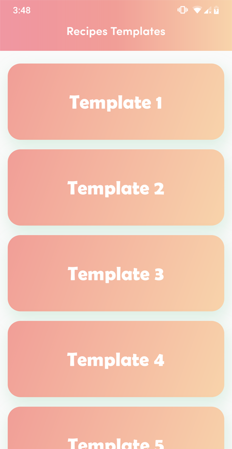 Recipe App - Get Recipes UI KITS template flutter 3.0 Cooking app ...