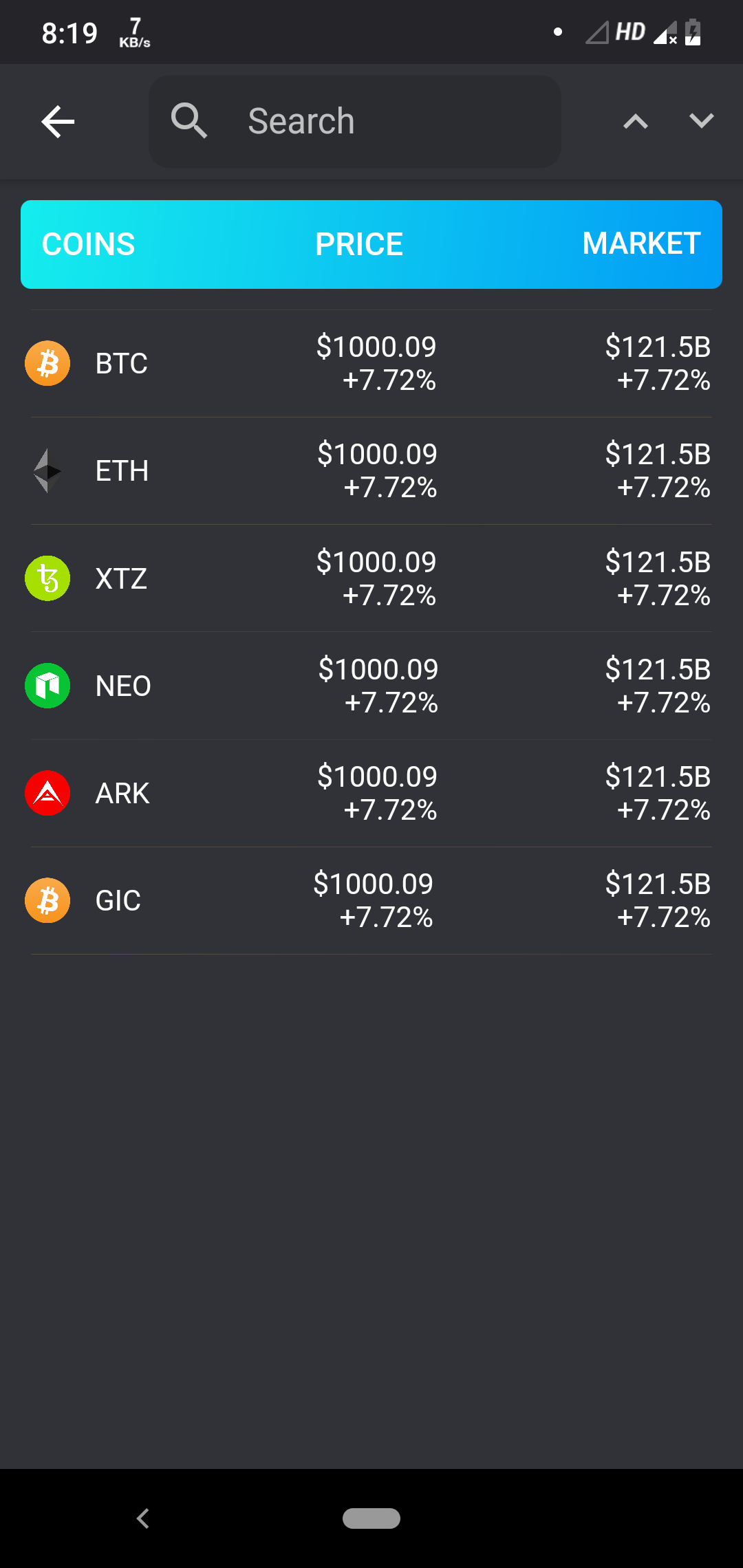 Crypto App Flutter CryptoCurrency App Trade & wallet flutter 3.0 app by JeffDevelopers