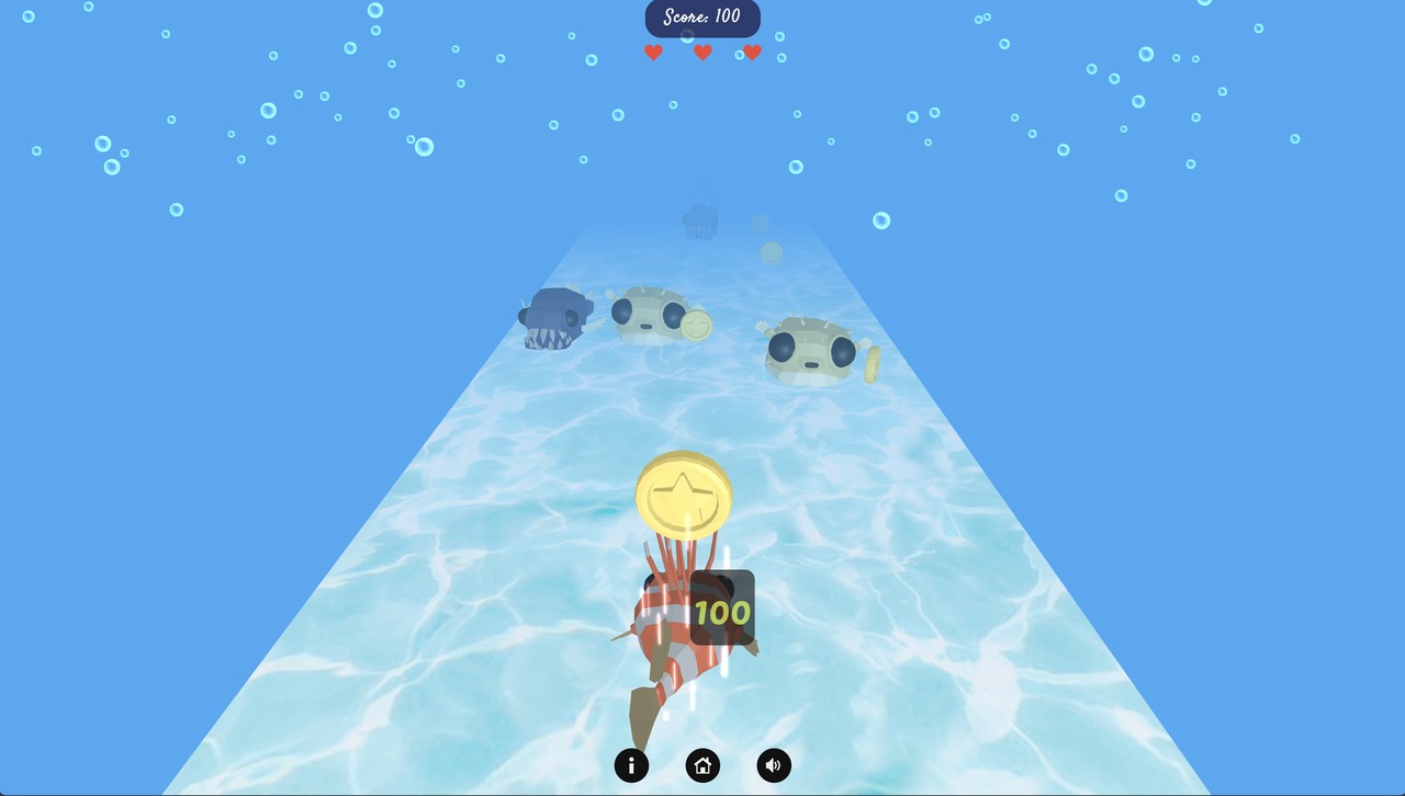 3D Fish Swimmer - Cross Platform Runner Game by raizensoft | CodeCanyon
