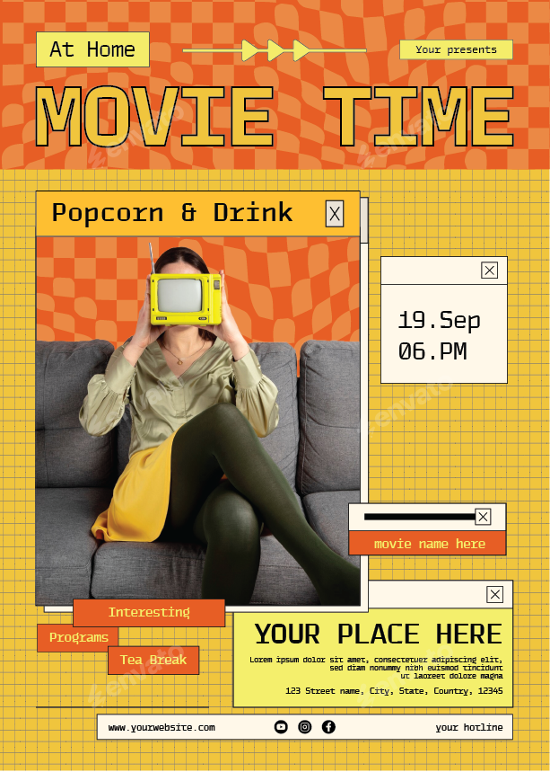 Movie Flyer, Print Templates | GraphicRiver