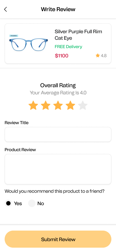 LensMart - React Native CLI eCommerce Mobile App Template by DexignZone