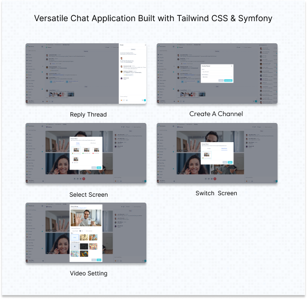 Loom Symfony - The Ultimate Chat UI Kit Template by pixeluniverce ...