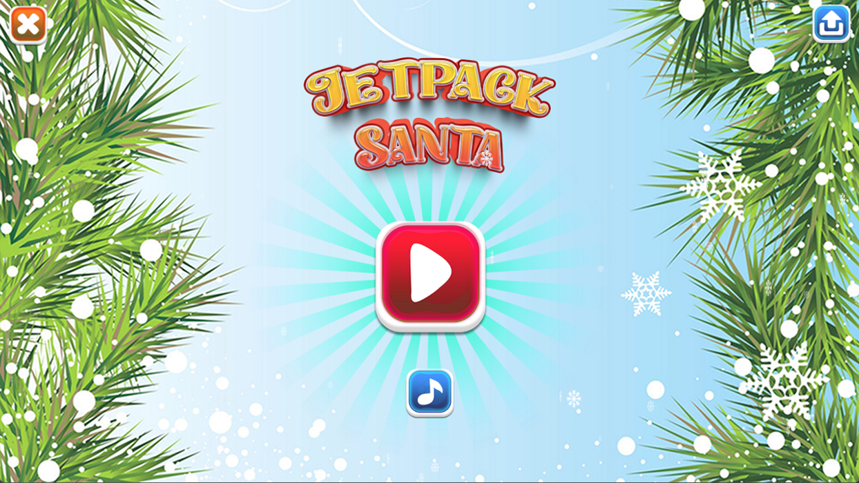 Jetpack Santa Game ( Construct | C3P | CAPX | HTML5) Christmas Game by ...