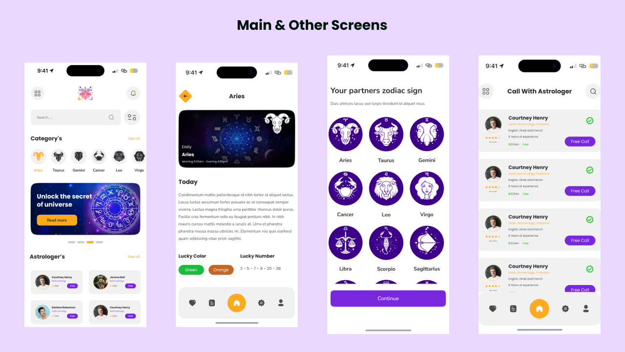 StarSync - Astro App React Native Template by codeforge0 | CodeCanyon