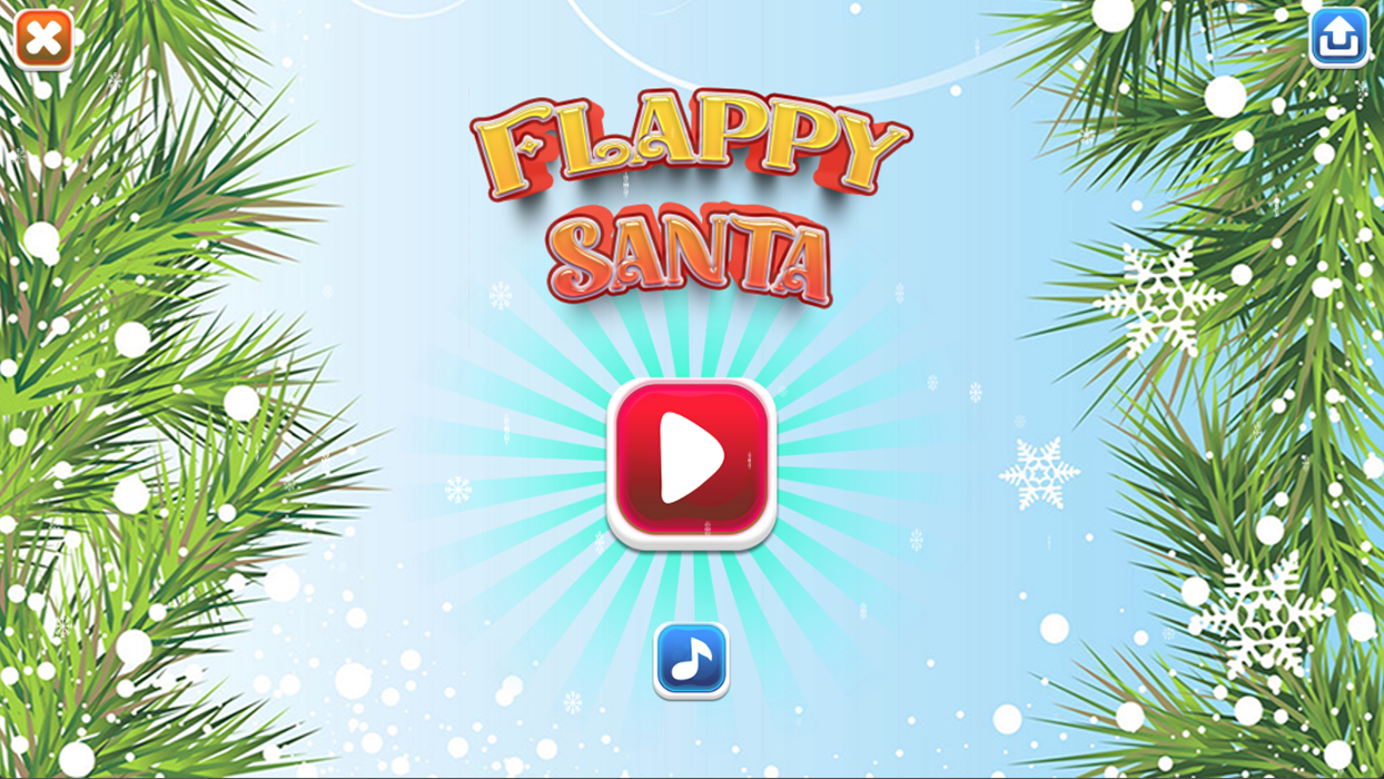 Flappy Santa ( Construct | C3P | CAPX | HTML5 ) Christmas Game by CGFX ...