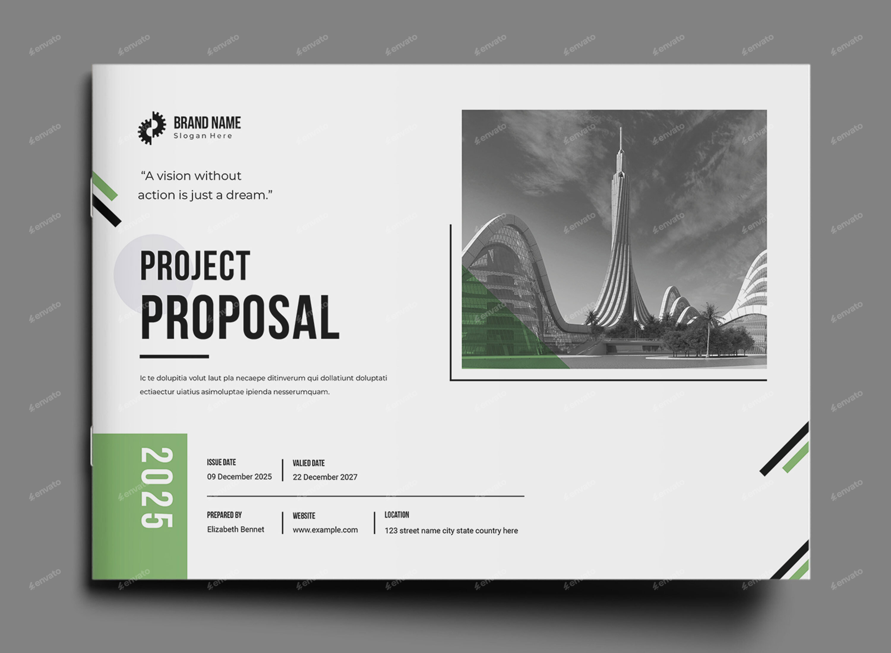 Project Proposal Layout, Print Templates | GraphicRiver