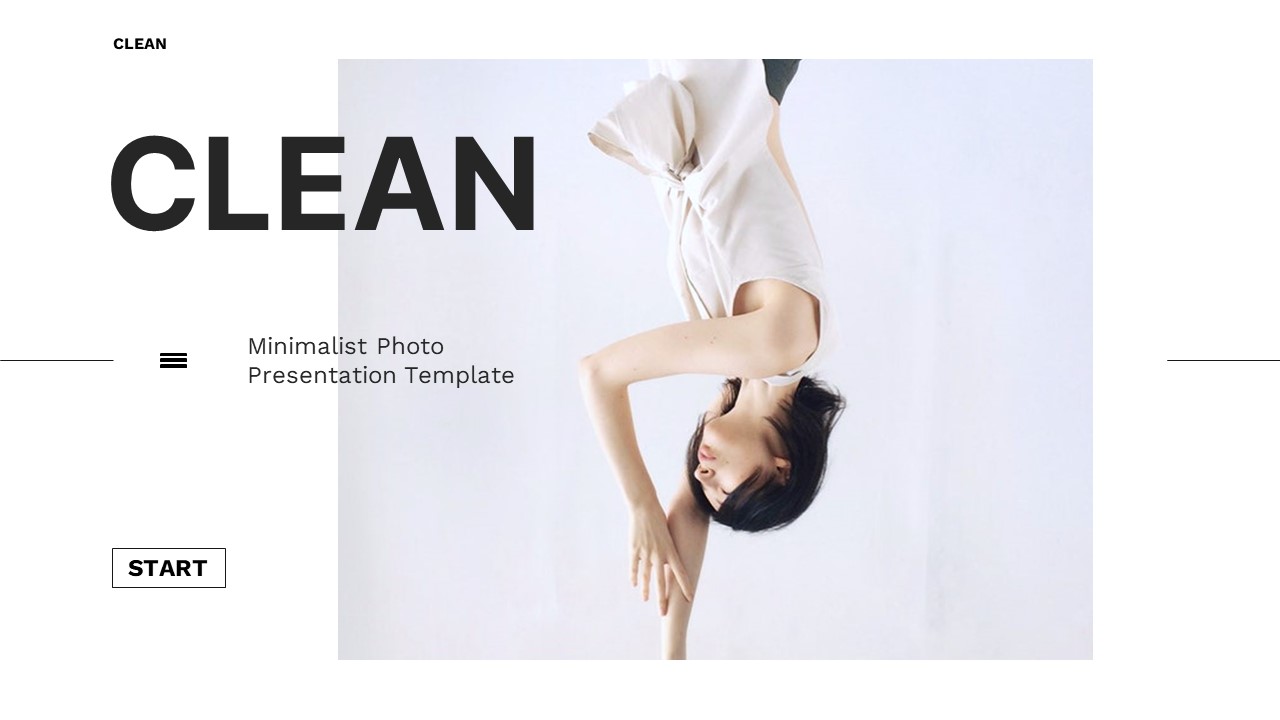 Clean - Minimalist Photo Powerpoint Templates, Presentation Templates