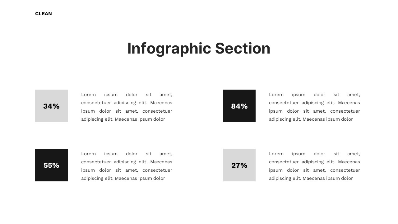 Clean - Minimalist Photo Powerpoint Templates, Presentation Templates