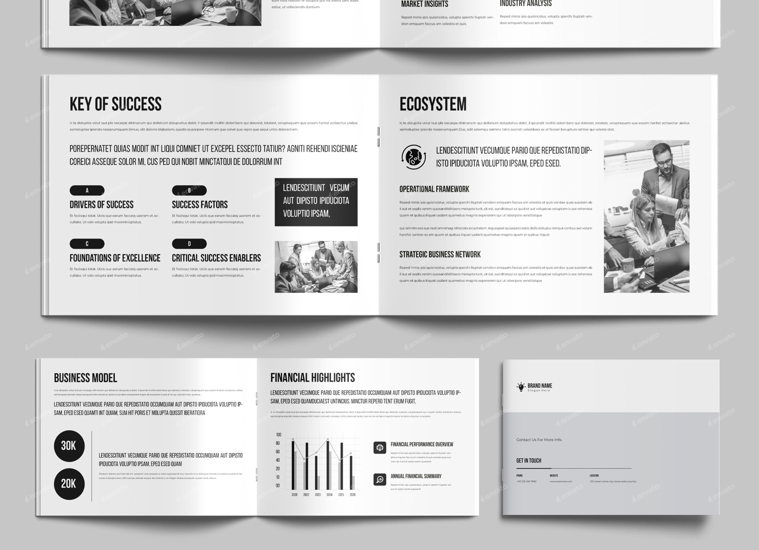 White Paper Layout Design, Print Templates | GraphicRiver