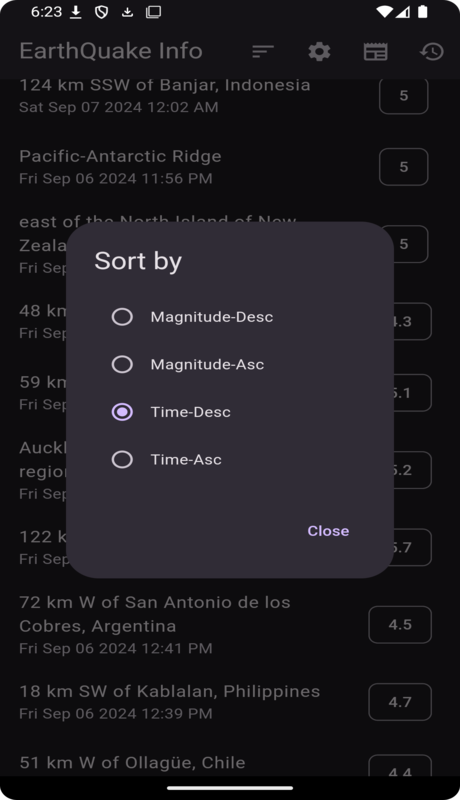 Flutter EarthQuake App by awaisdev5765 | CodeCanyon