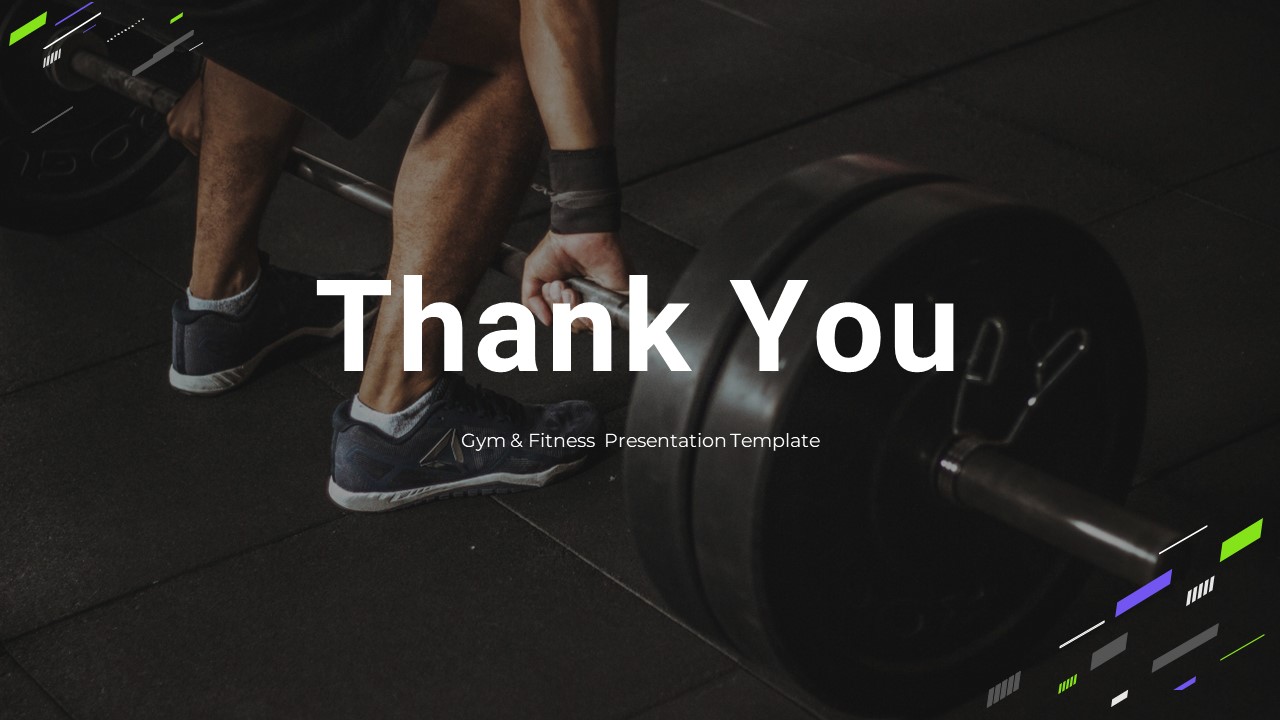 Gymaclub - Gym & Fitness PowerPoint Template, Presentation Templates