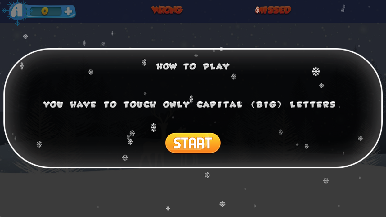 Touch Capital Letters ( HTML5 ) Christmas Game by CGFX-Studio | CodeCanyon