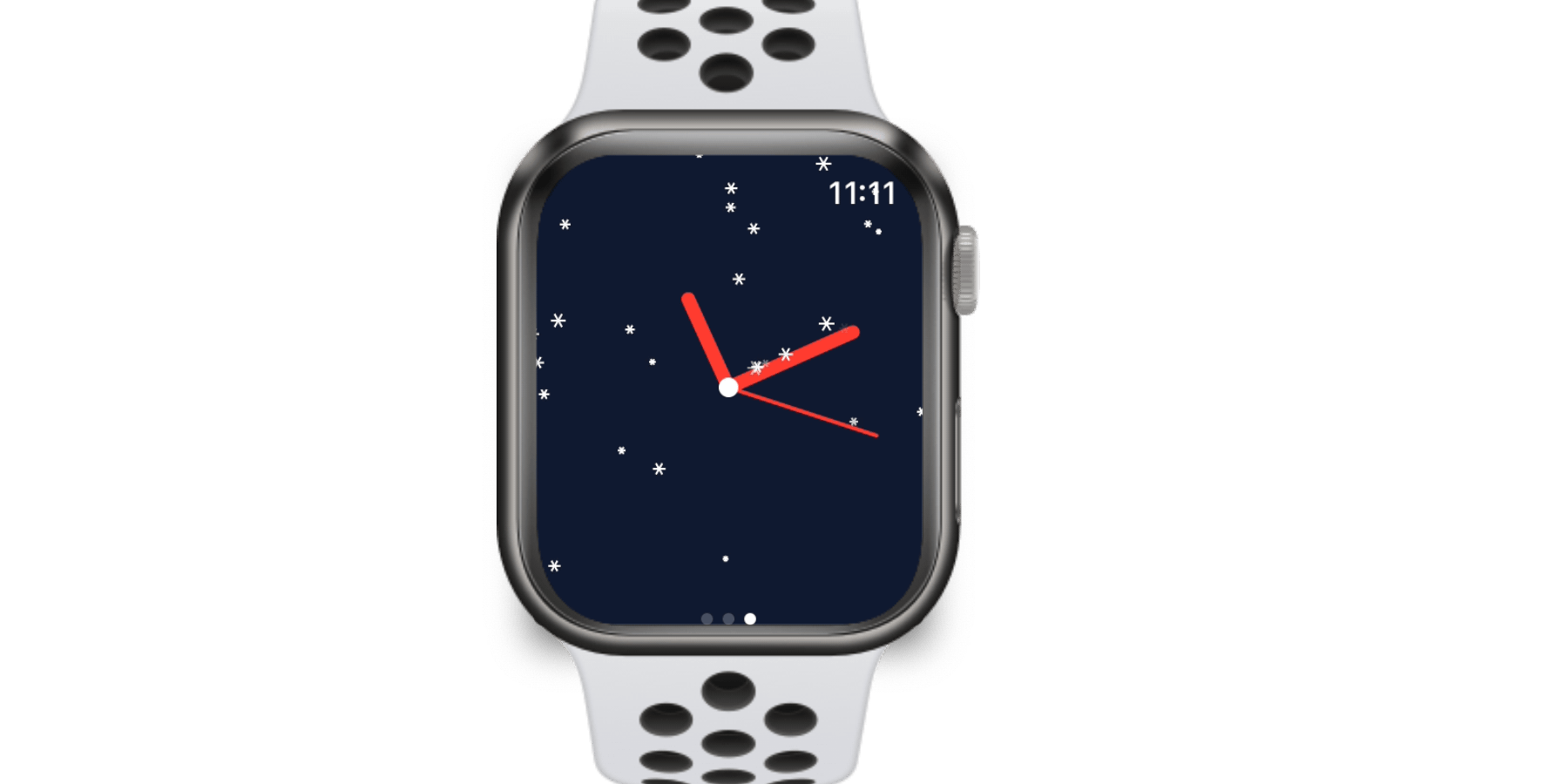 Snowy Winter Watch Face for Apple Watch by mautak | CodeCanyon