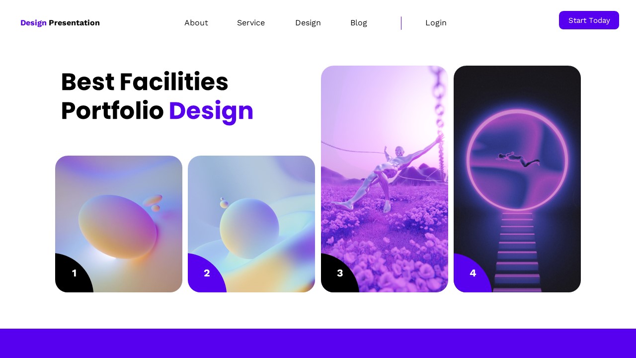 Portfolio Design - Design Powerpoint Templates, Presentation Templates