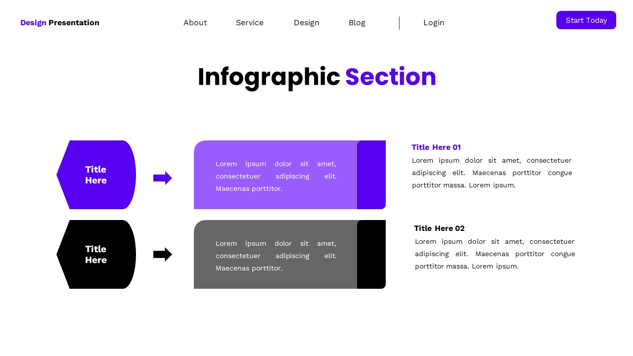 Portfolio Design - Design Google Slide Templates, Presentation Templates