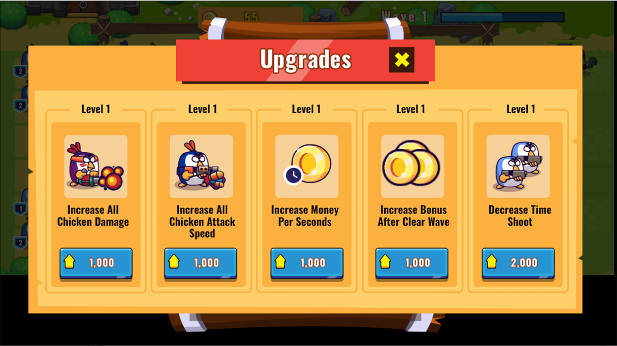 Chicken Merge And War - Html5 (Construct3) by PaintGame | CodeCanyon