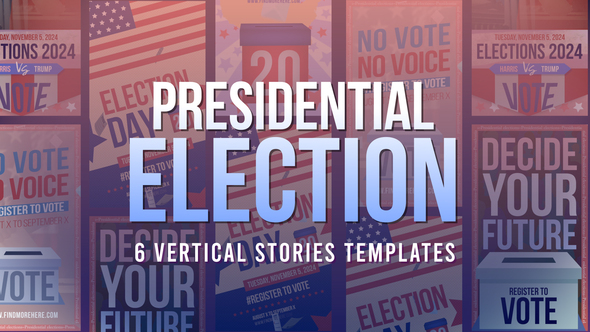 Presidential Election Stories, After Effects Project Files | VideoHive