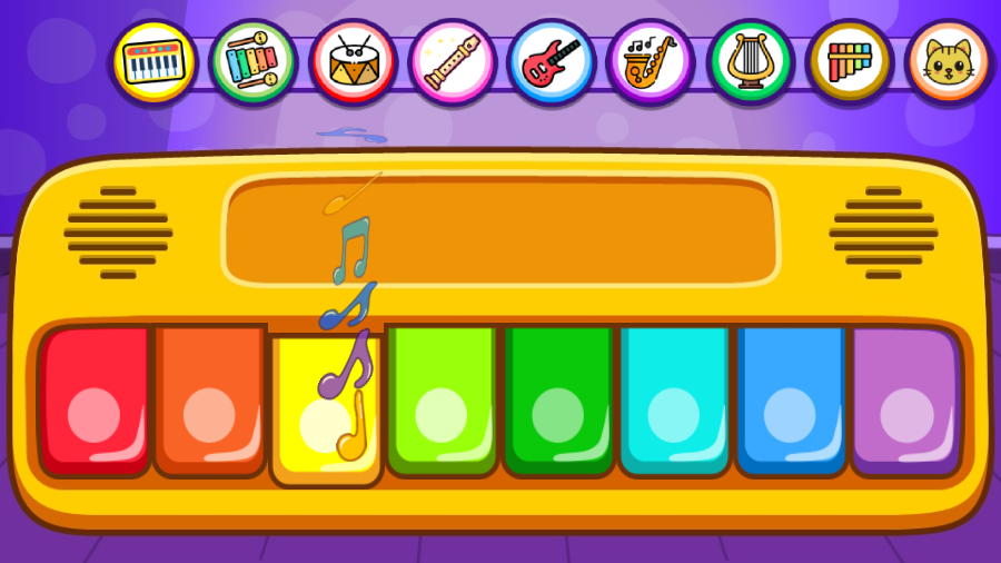 Musical Instruments for Kids (HTML5 GAME) - CONSTRUCT 3 by furkangame