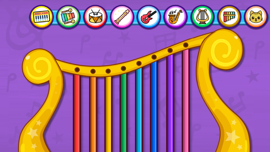 Musical Instruments for Kids (HTML5 GAME) - CONSTRUCT 3 by furkangame