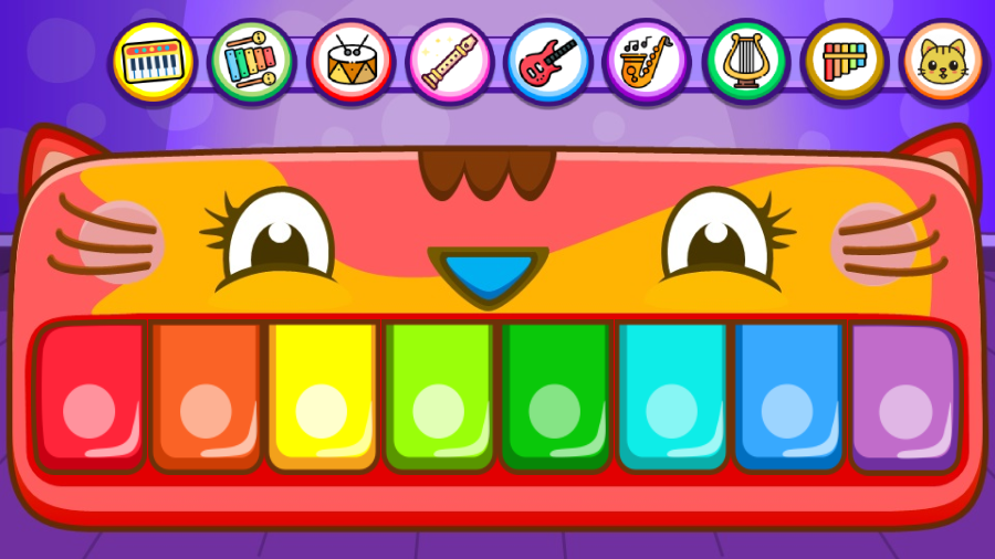 Musical Instruments for Kids (HTML5 GAME) - CONSTRUCT 3 by furkangame