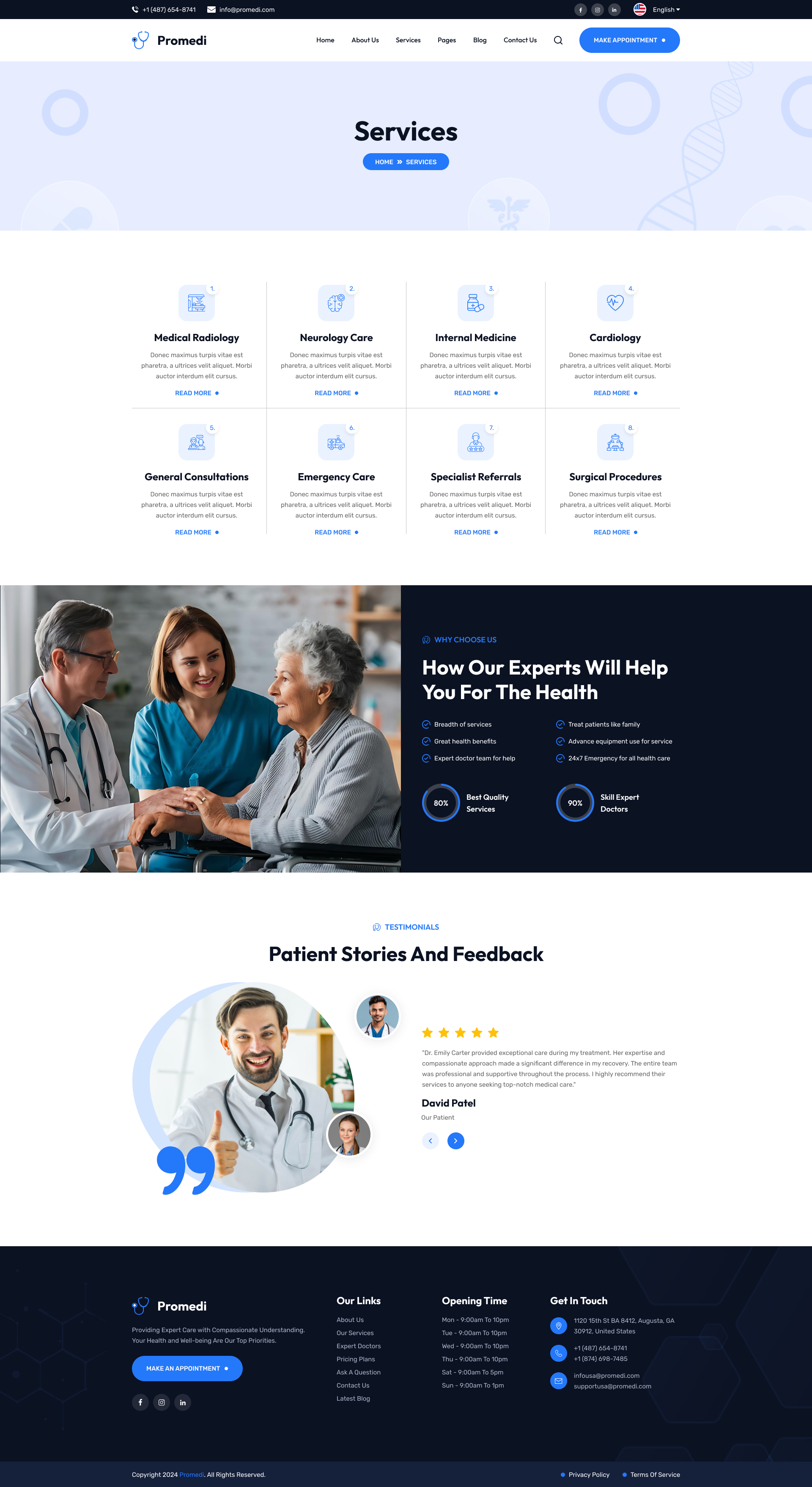 Promedi - Doctor & Health Figma Template by GeekCodeLab | ThemeForest