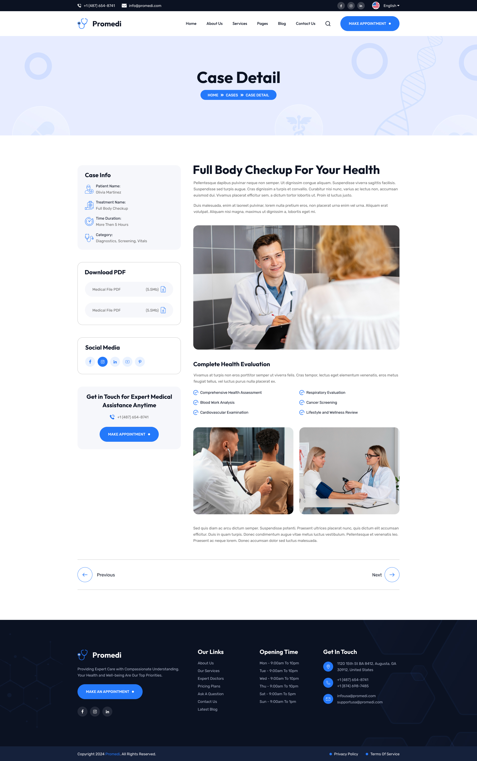 Promedi - Doctor & Health Figma Template by GeekCodeLab | ThemeForest