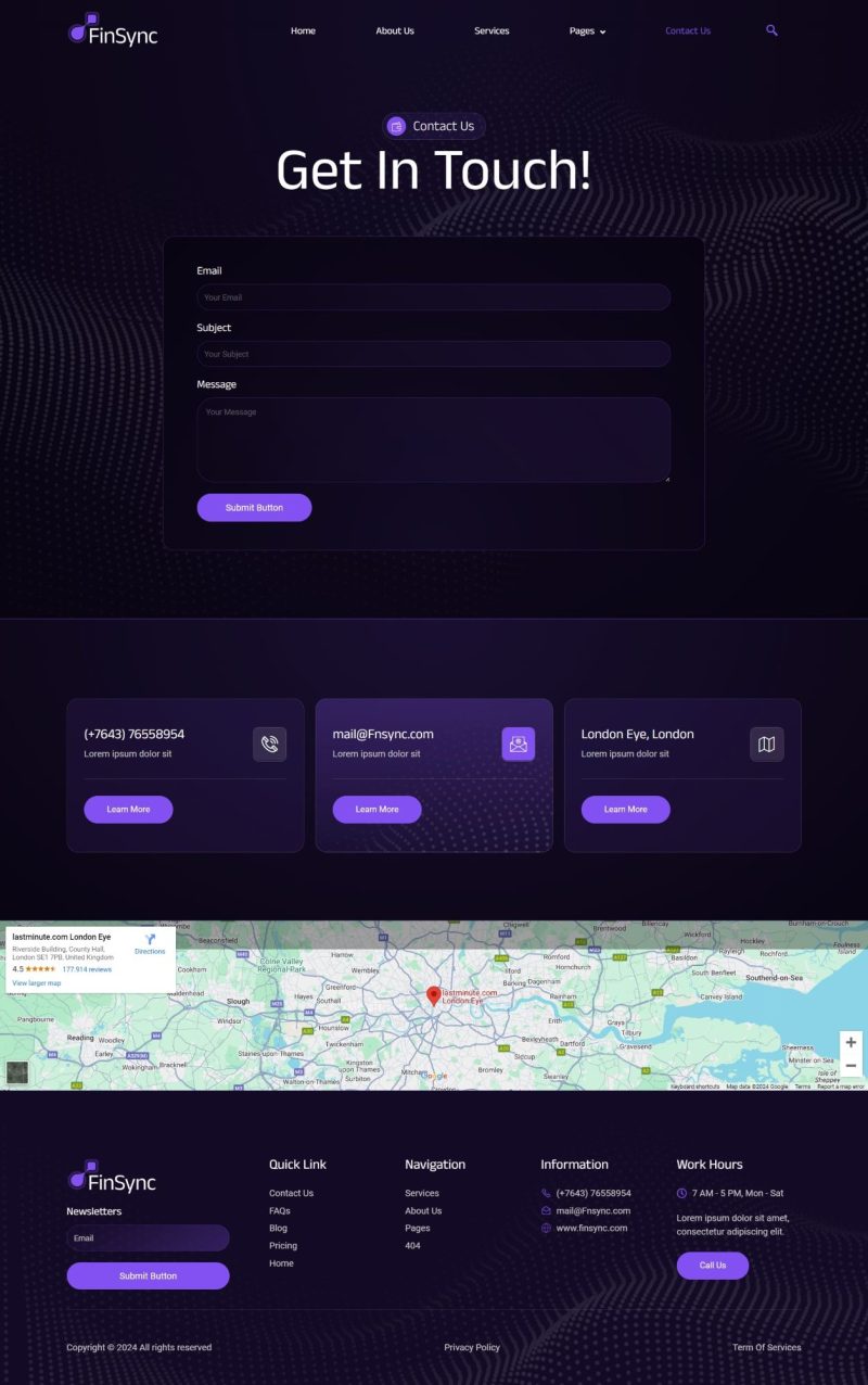 FinSync - Fintech Startup & Digital Wallet Elementor Template Kit by Kitpro