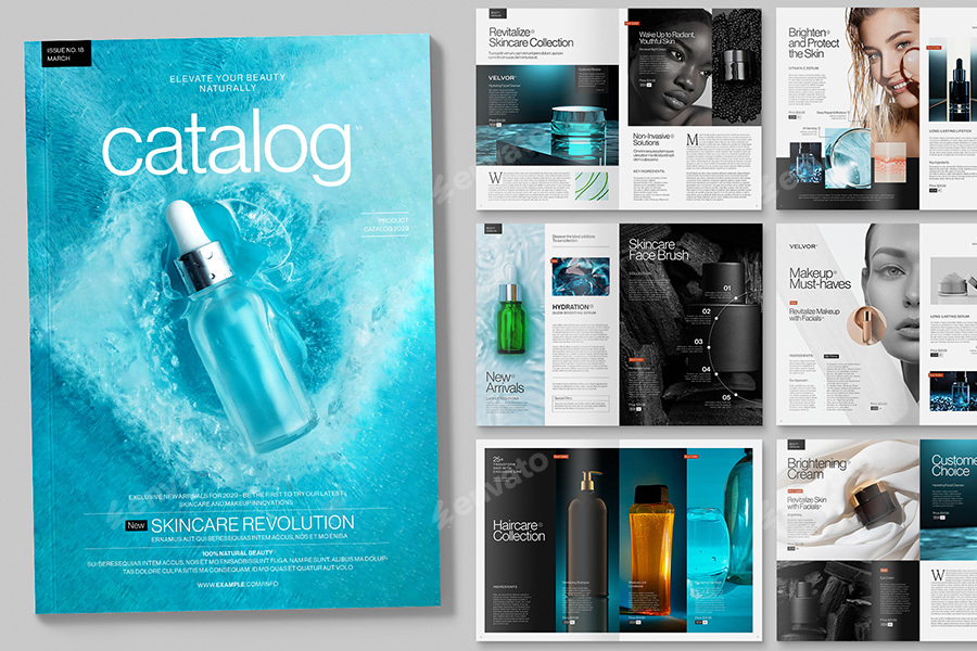 Catalog Template, Print Templates | GraphicRiver