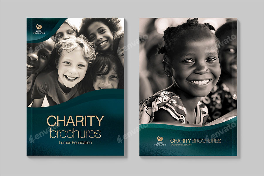 Charity Brochure Template, Print Templates | GraphicRiver