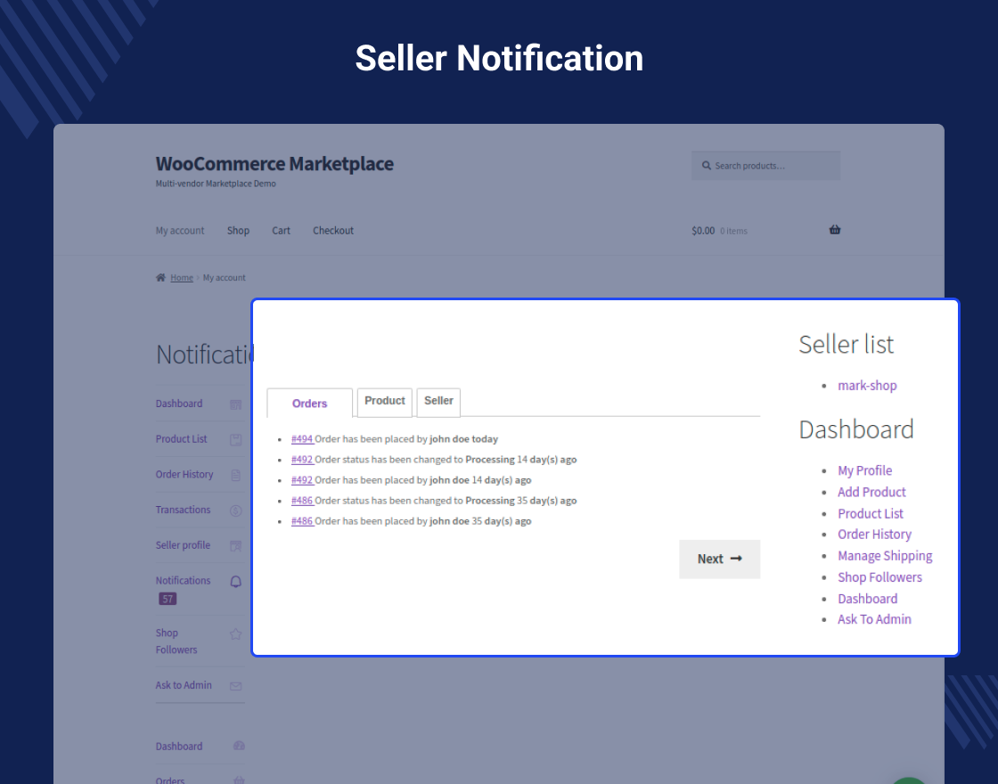 WordPress WooCommerce Multi Vendor Marketplace Plugin by Webkul ...