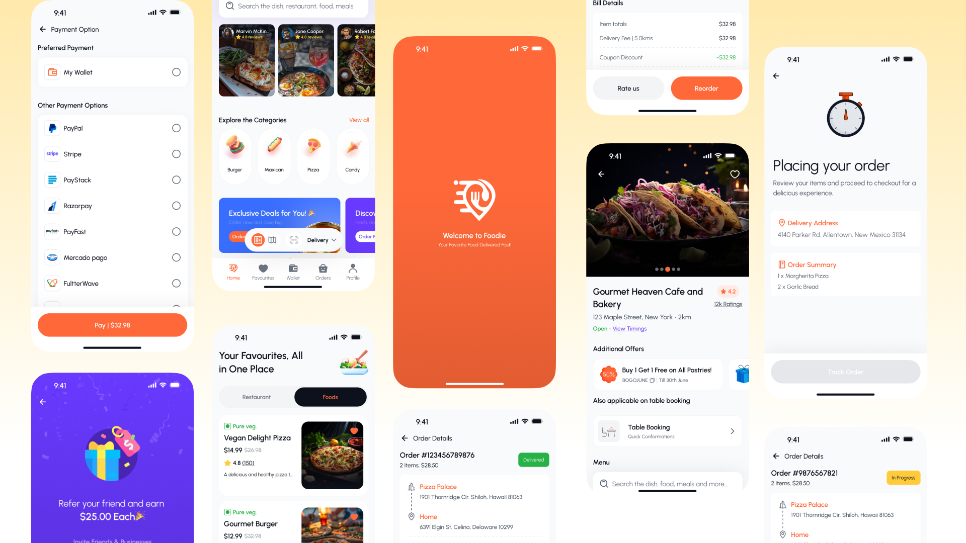 UMVA - Foodie UberEats Clone - Food Delivery App - Multiple Restaurant Food Delivery Flutter App ...