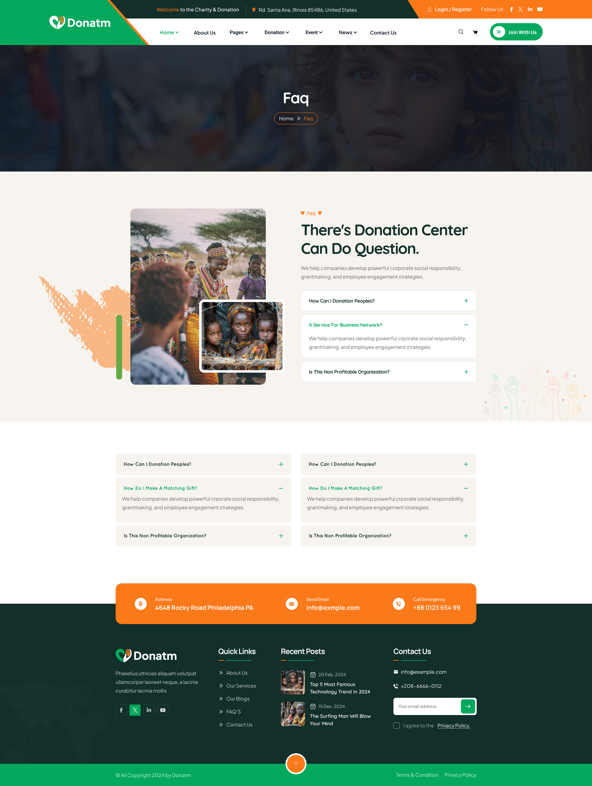 Donatm - Charity & Donation Figma Template by Pixydrops | ThemeForest