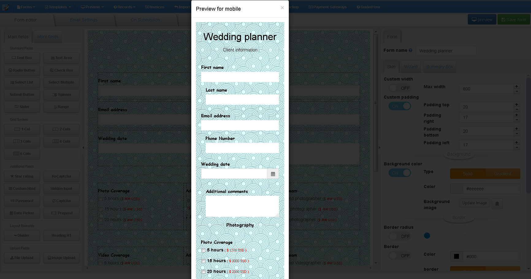 Zigaform - WordPress Calculator & Cost Estimation Form Builder by SoftDiscover