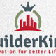 King Builder Logo, Logo Templates | GraphicRiver