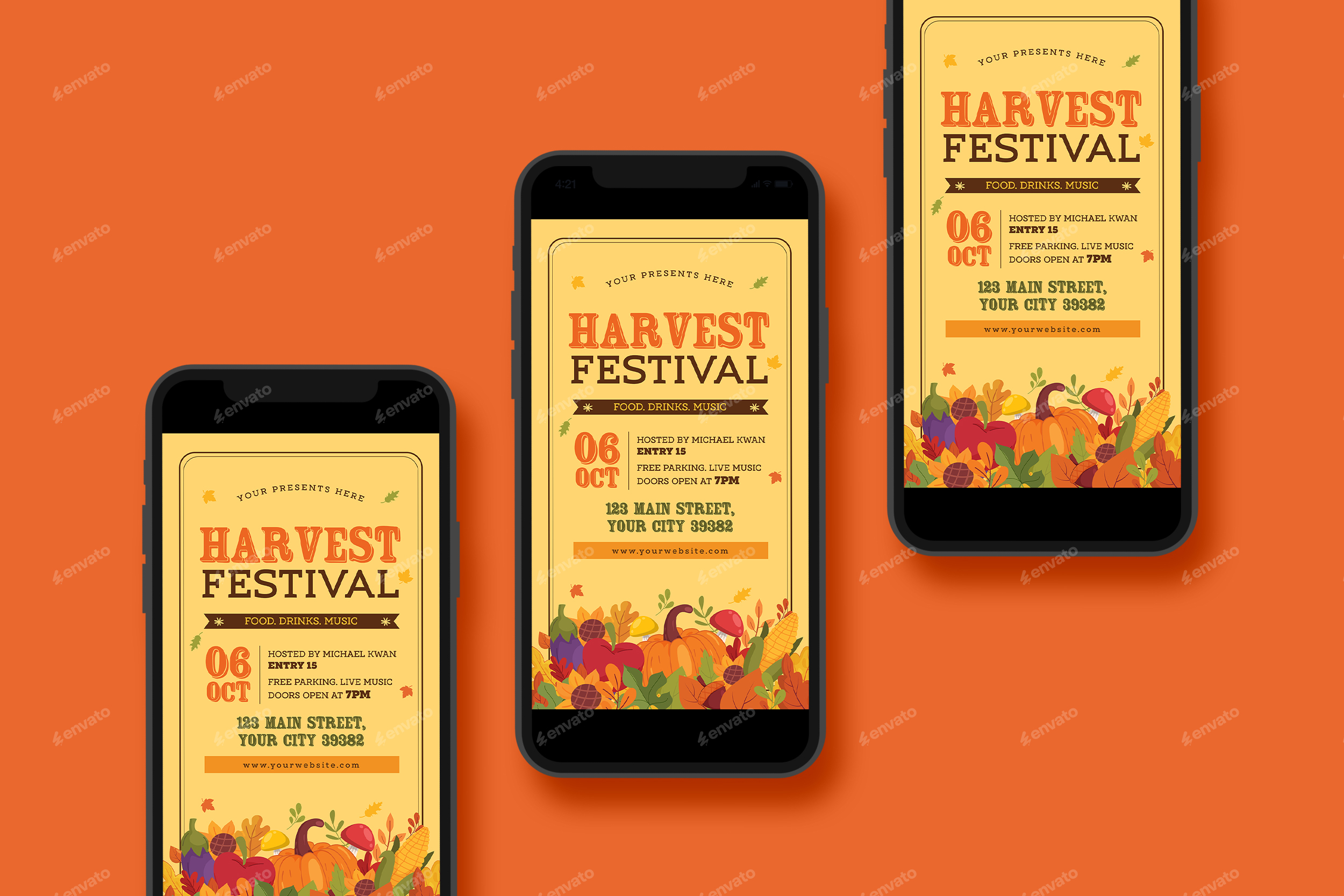 Harvest Festival Flyer, Print Templates | GraphicRiver