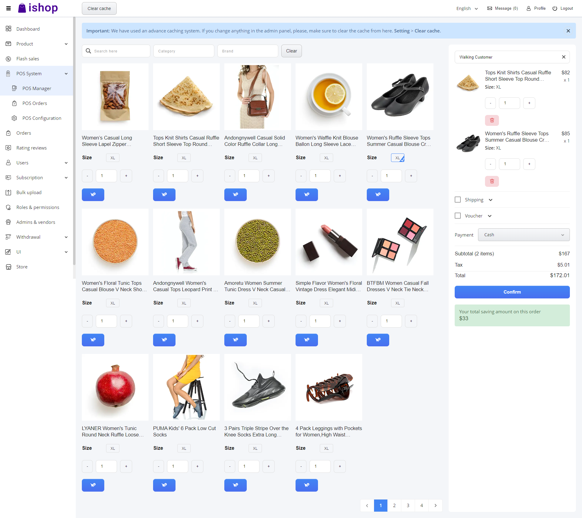Ishop eCommerce - POS plugin for the ISHOP script by WEBZED | CodeCanyon