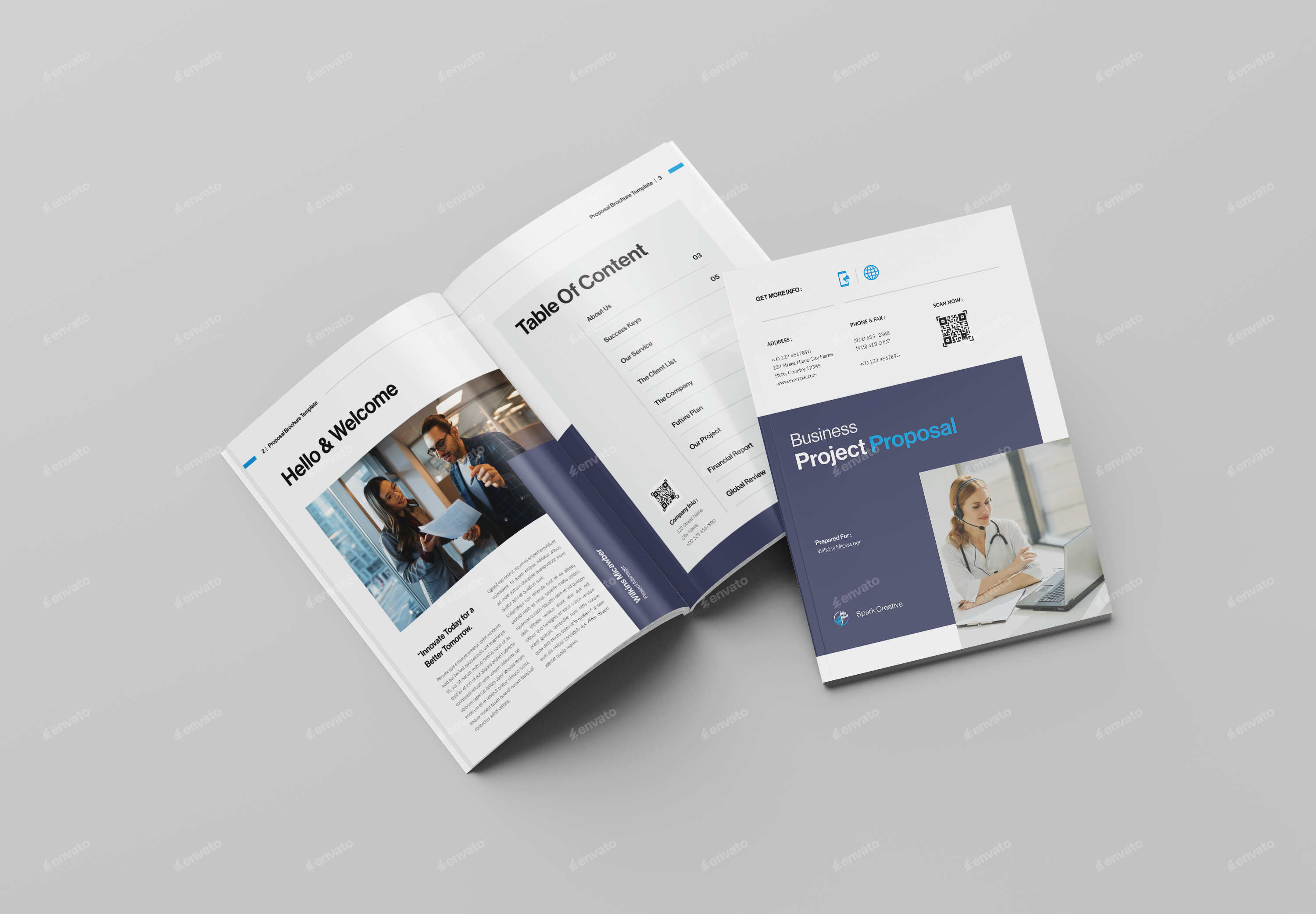 Proposal Brochure Template, Print Templates | GraphicRiver