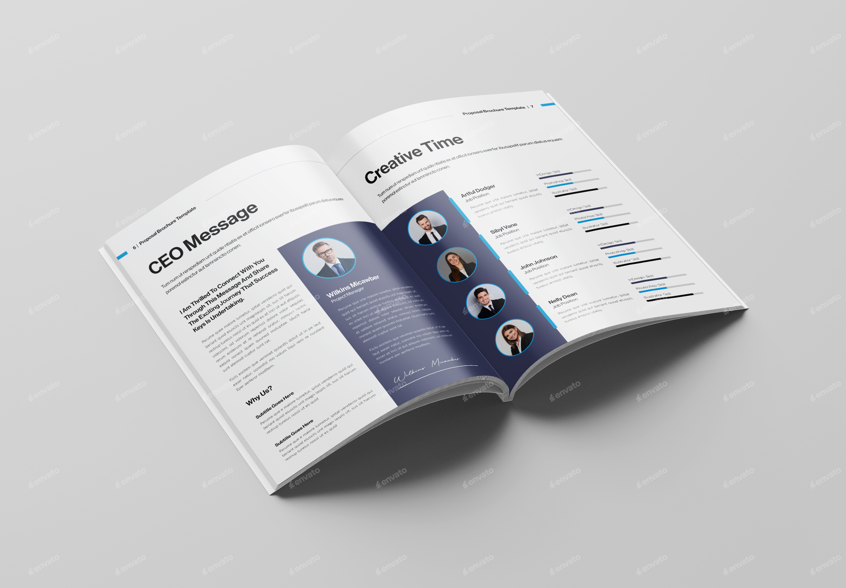 Proposal Brochure Template, Print Templates | GraphicRiver