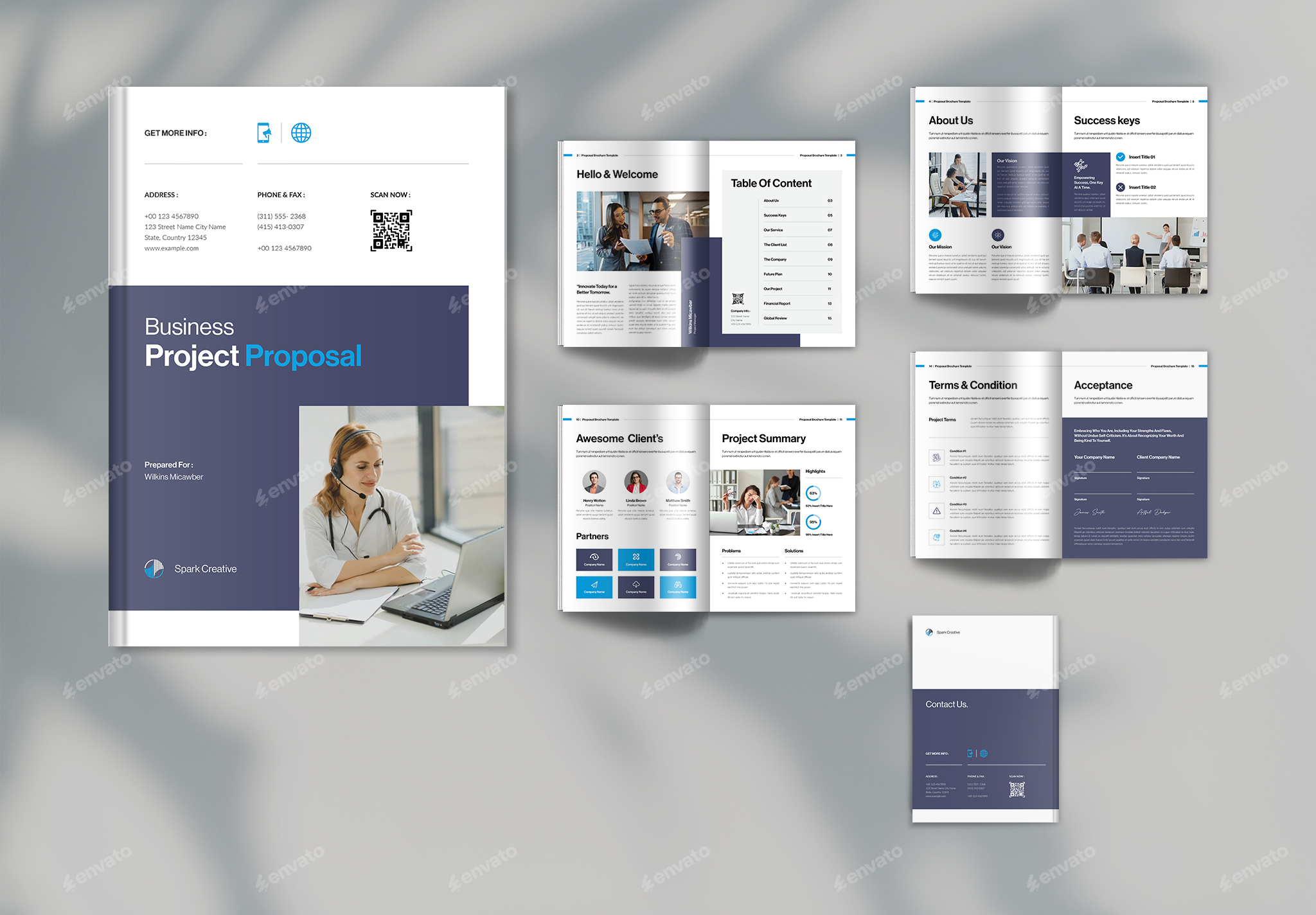 Proposal Brochure Template, Print Templates | GraphicRiver