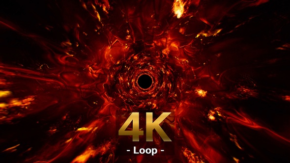 Fire Sizzling Background 4K, Motion Graphics | VideoHive