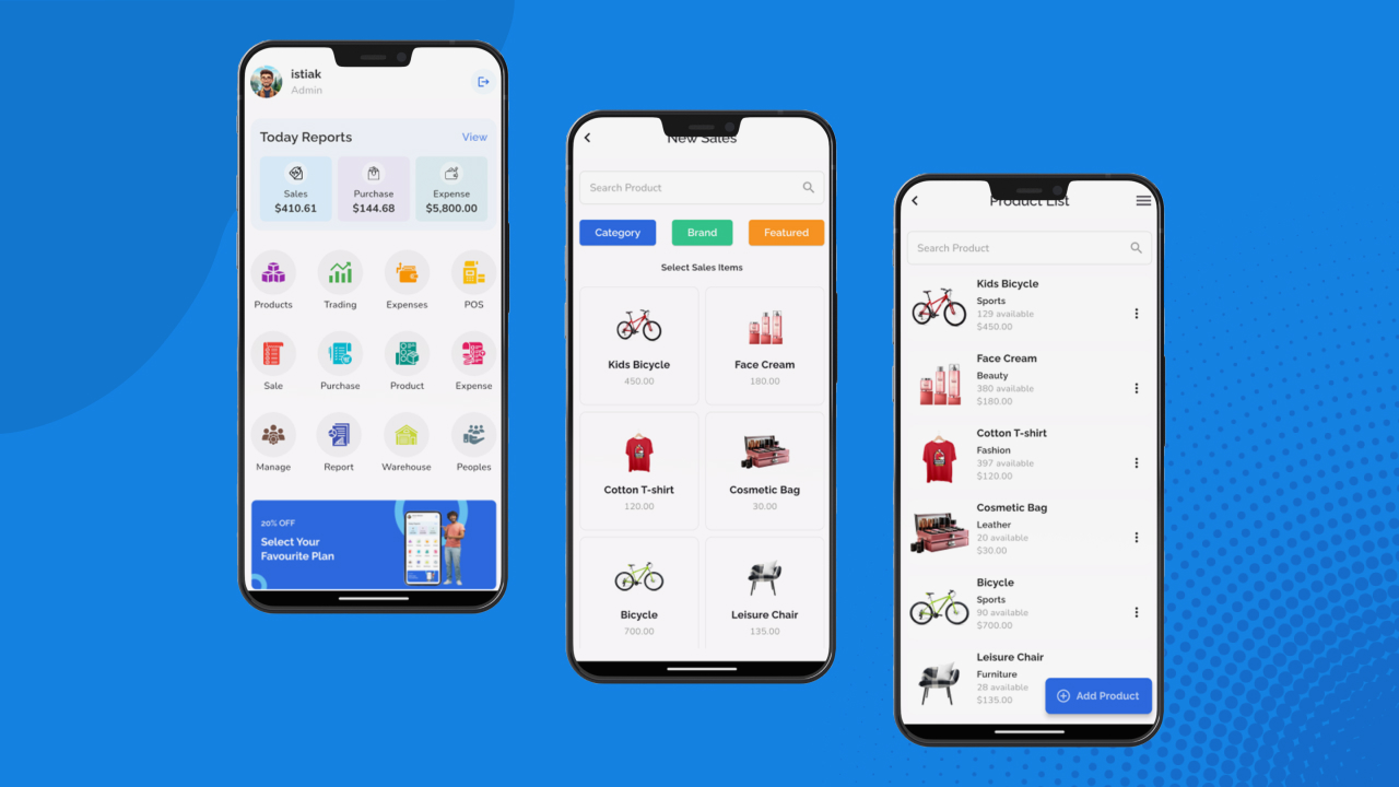 Inventual – Complete POS, Inventory Website and Mobile Flutter App by BDevs