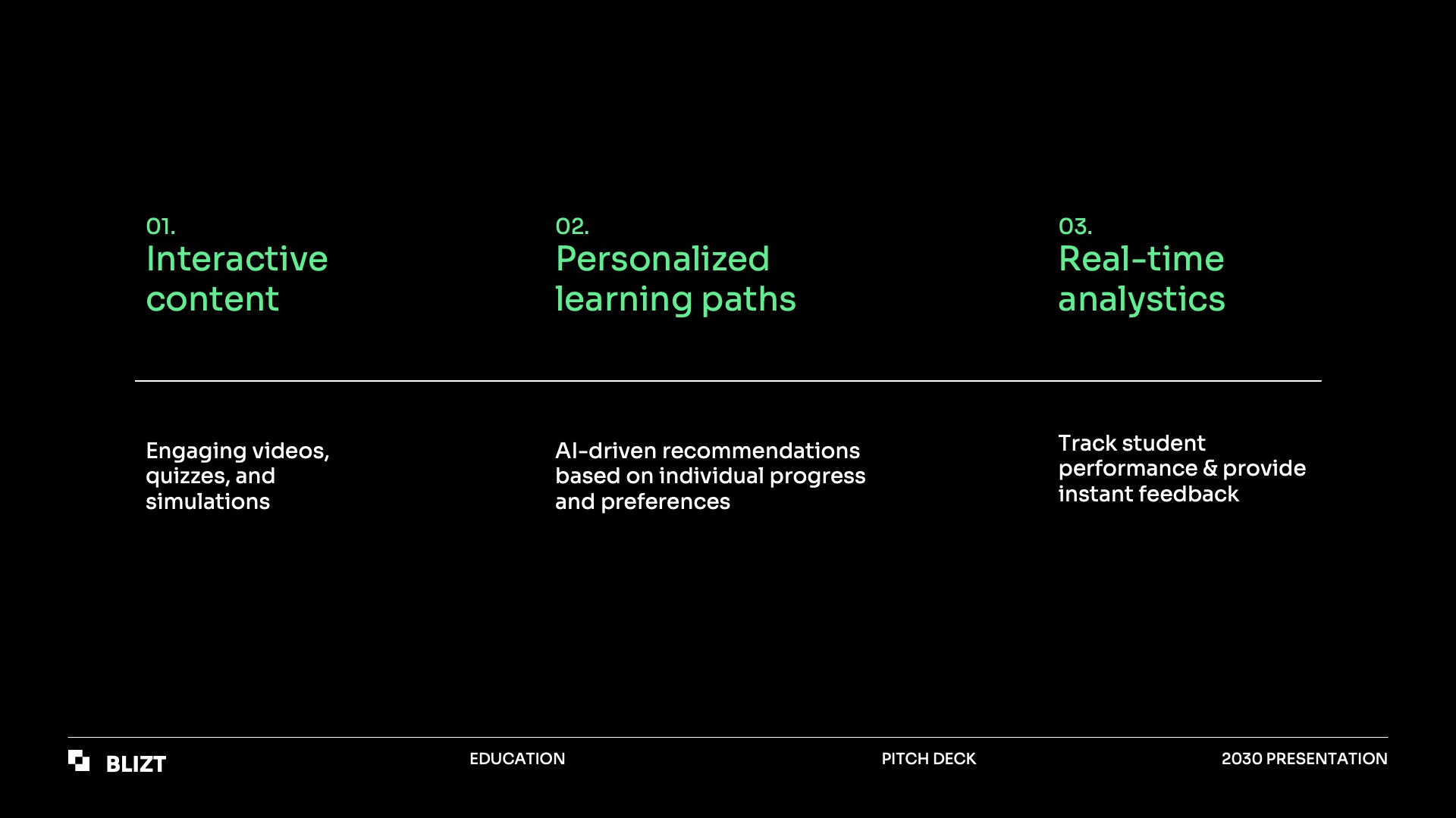 Education Technology Pitch Deck GSL, Presentation Templates | GraphicRiver