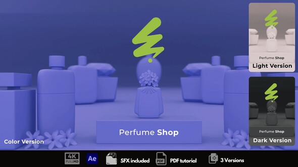 Perfume Shop Promo, After Effects Project Files | VideoHive