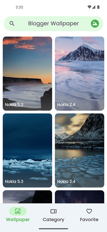 Blogger Wallpaper App - Blogger API v3 by solodroid | CodeCanyon