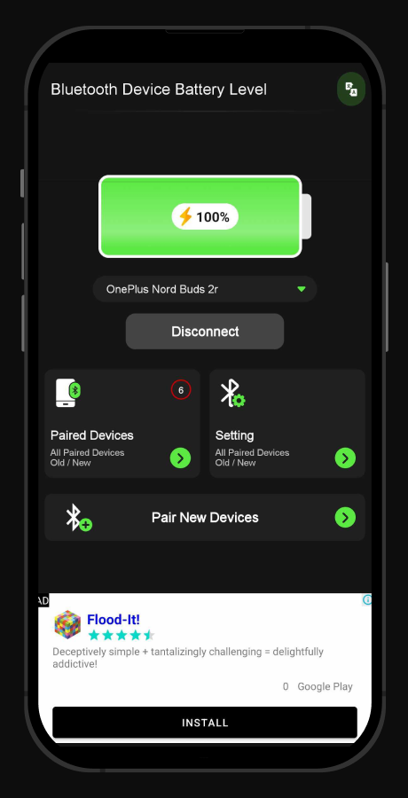 Bluetooth Device Battery Level - Bluetooth Device Manager - Battery ...