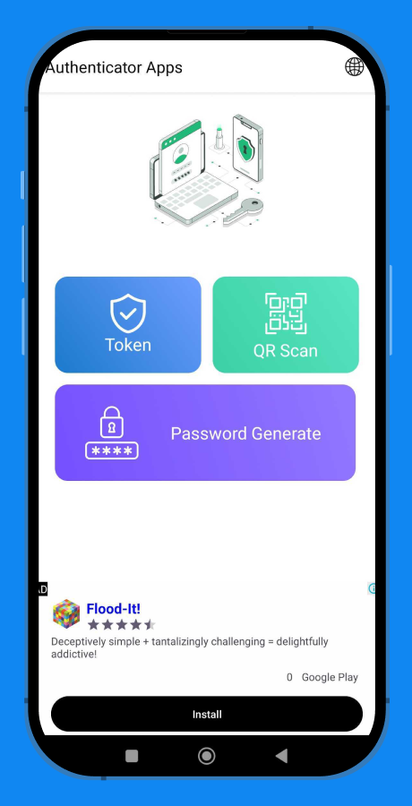 2FA Authenticator - Two Factor Auth - 2FA OTP Password - 2FA QR Code ...