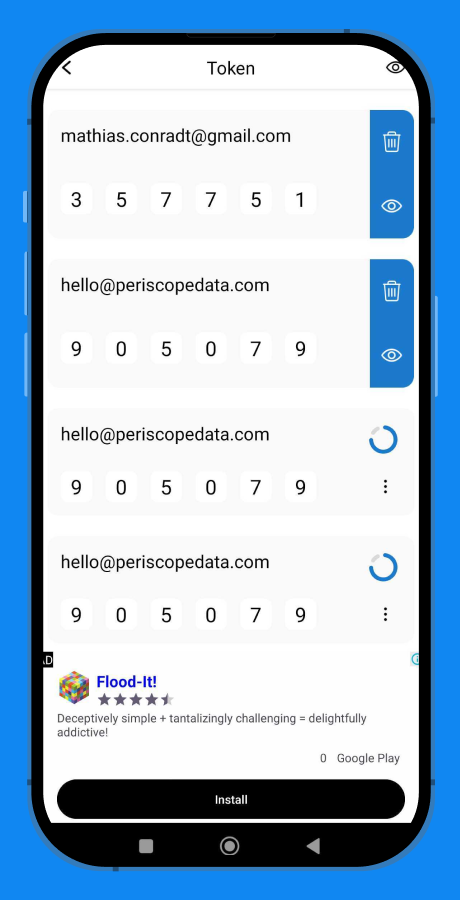 2FA Authenticator - Two Factor Auth - 2FA OTP Password - 2FA QR Code ...