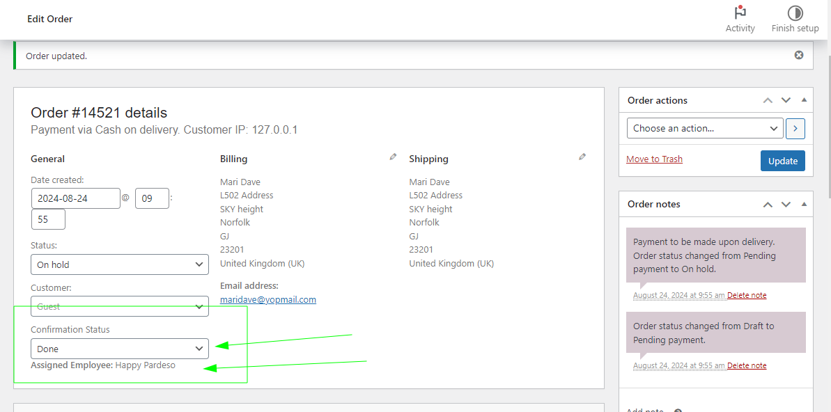 WooCommerce Order Confirmation Management by Plugify_Lab | CodeCanyon
